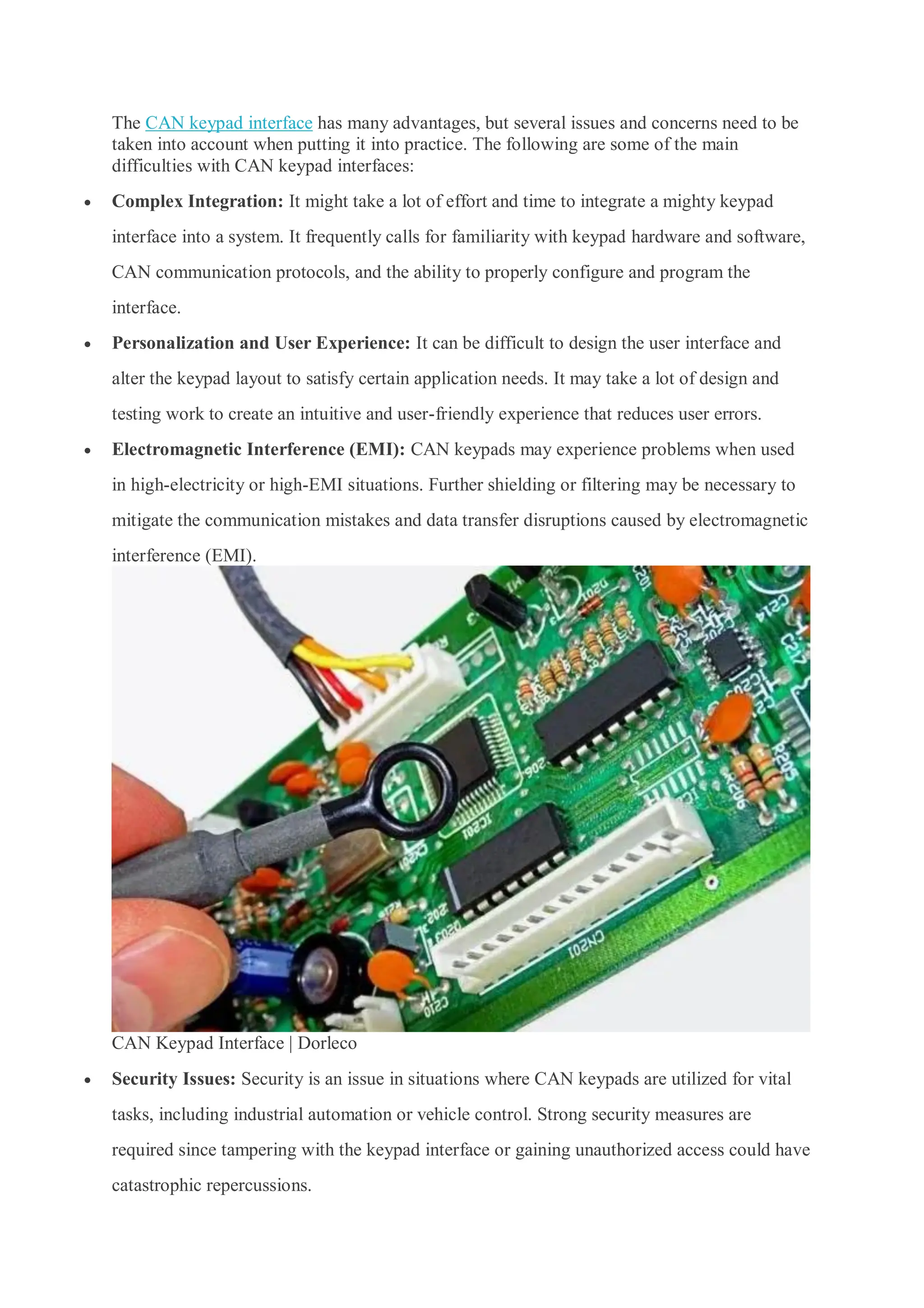 CAN Keypad Interface | PDF | Operating Systems | Computer Software and Applications