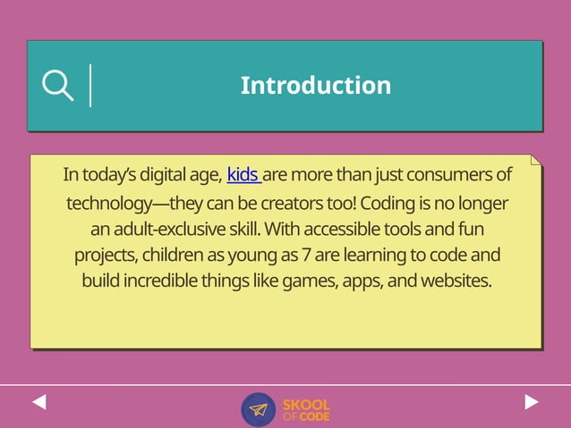 Can Kids Become Coders.ppt.............. | PPT