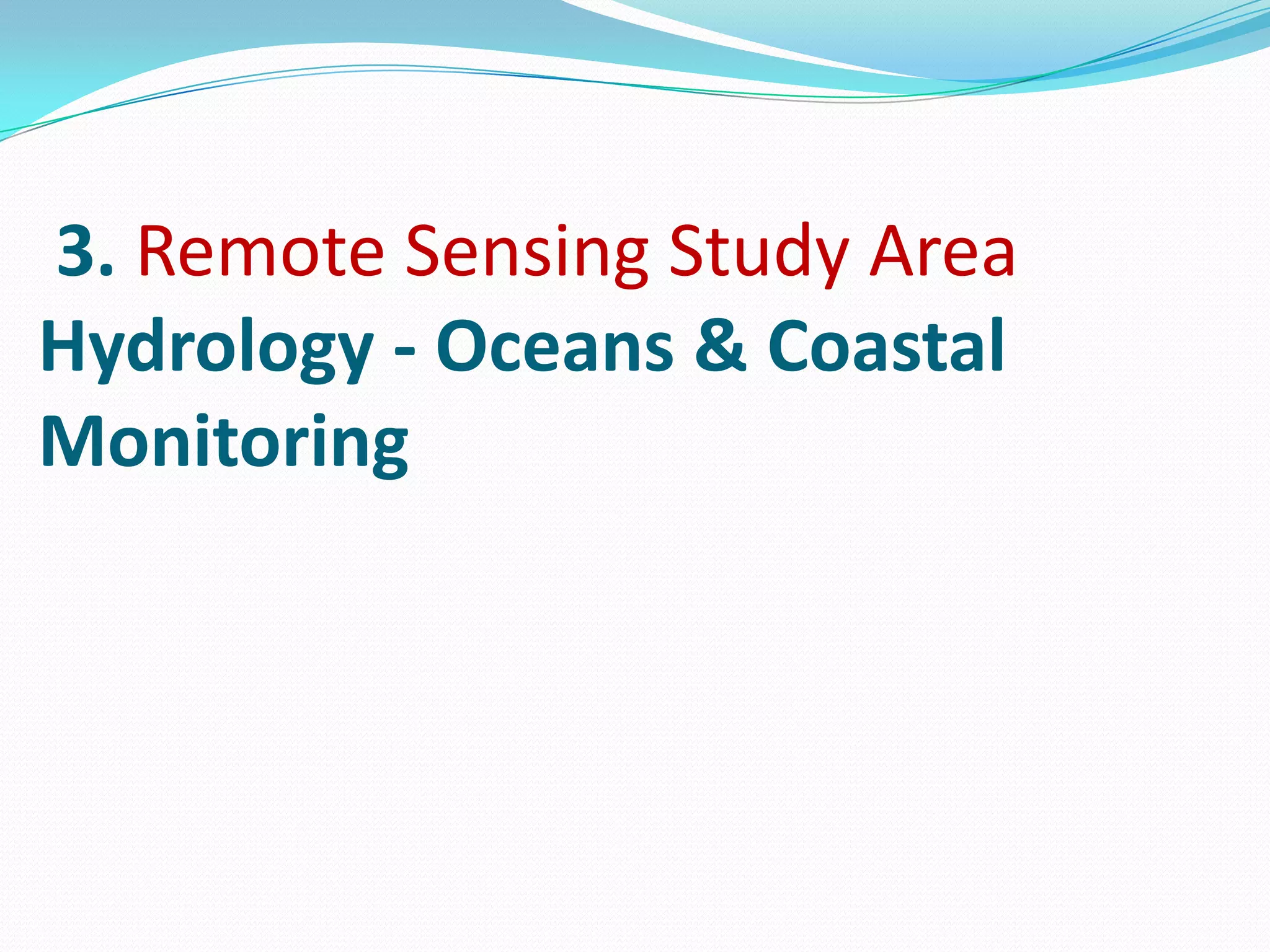 Remote Sensing Techniques for Oceanography Satelitte and In Situ ...