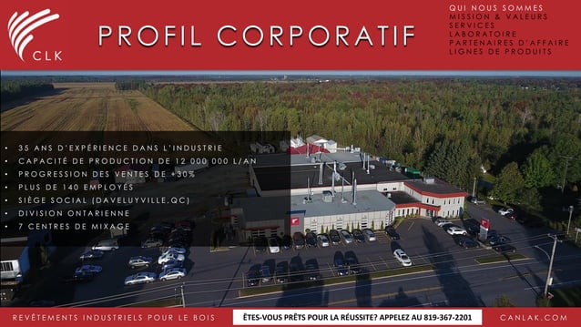Présentation corporative - Canlak 2019 | PDF