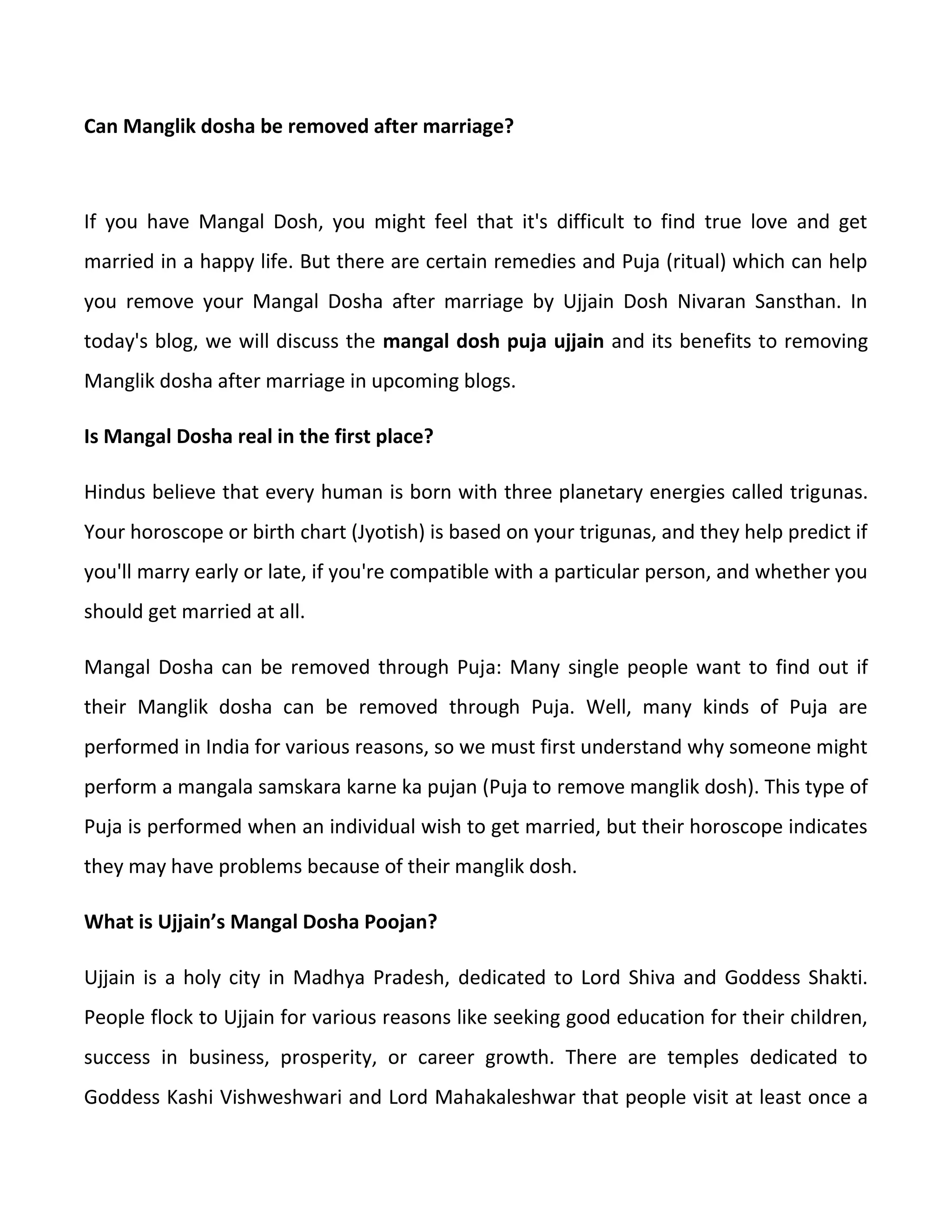 Can Manglik dosha be removed after marriage.pdf