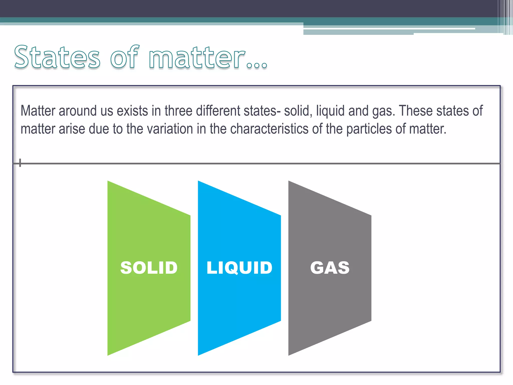 Can matter change its state | PPTX