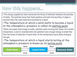 Can matter change its state | PPTX