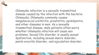 Can Men with Chlamydia Lost Their Sex.pptx