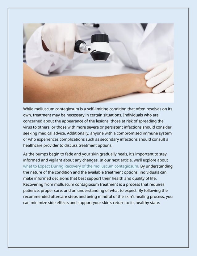 Can Molluscum Contagiosum Heal on Its Own? Understanding When Treatment ...