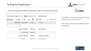 Maximo - Building a Custom Query Management Application | PDF