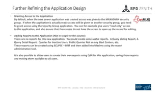 Maximo - Building a Custom Query Management Application | PDF