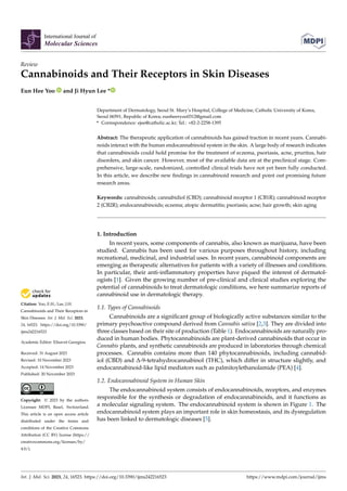 Cannabinoids and Their Receptors in Skin Diseases.pdf