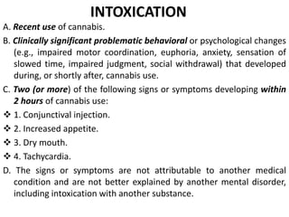 Cannabis related health issues | PPTX