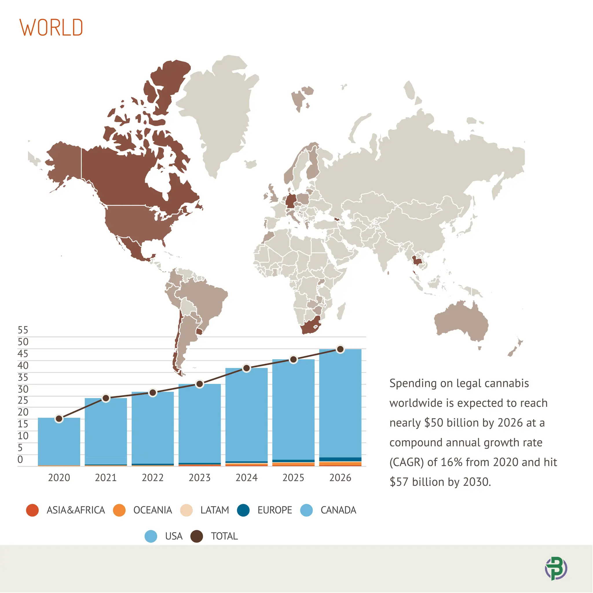 Cannabis Legalization World Map: 2024 Updated | PDF