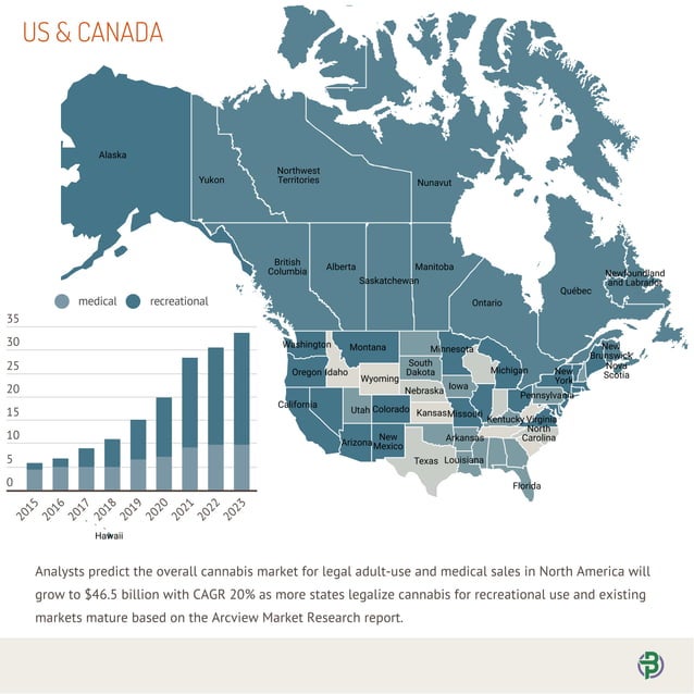 Cannabis Legalization World Map: 2024 Updated | PDF