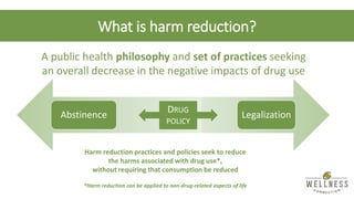 Cannabis for Harm Reduction | PPTX