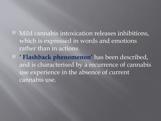 Cannabis Use Disorder- Psychoactive Substance Use Disorder. | PPT