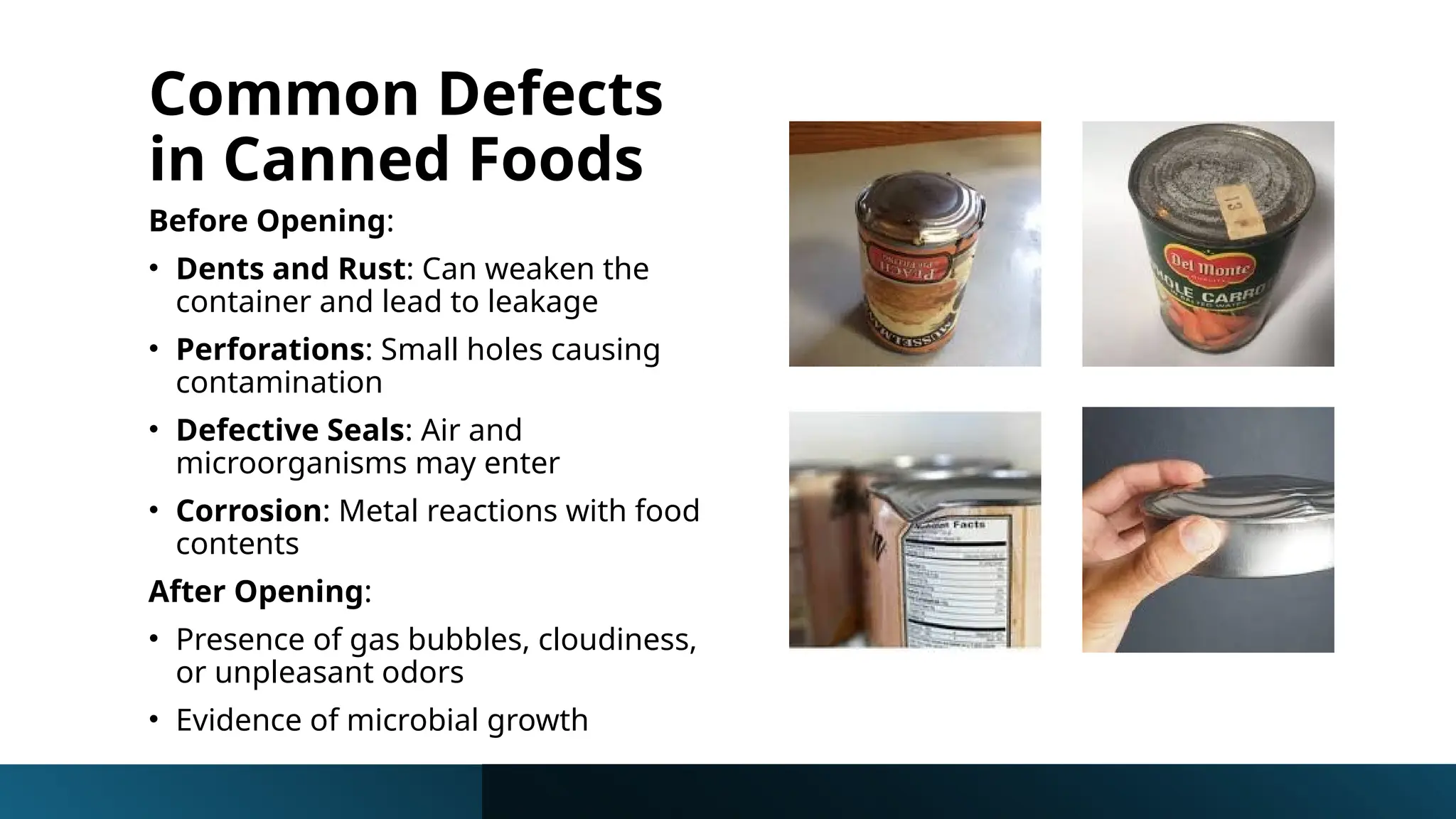 Microbiology of Canned Foods- Spoilage, Contamination, Sources ...