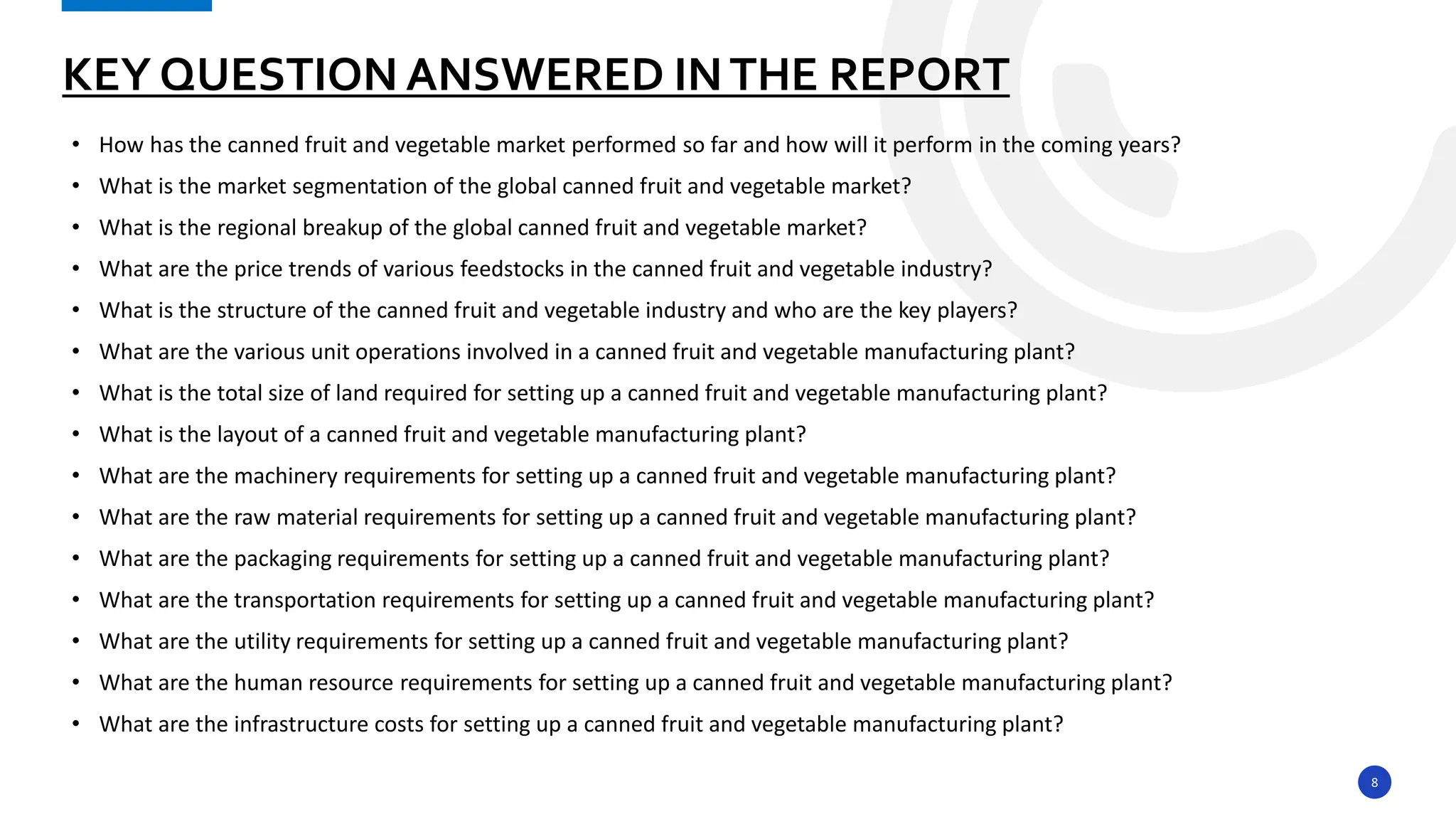 Canned Fruit and Vegetable Manufacturing Plant Project Report.pptx