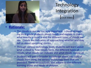 Types of Clouds Technology Performance Task | PPTX