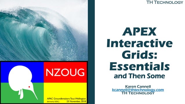 APEX Interactive Grids: Essentials and Then Some, Part 1 | PPT