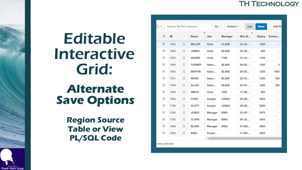 APEX Interactive Grids: Essentials and Then Some, Part 1 APEX Interactive Grids: Essentials and Then Some, Part 1
