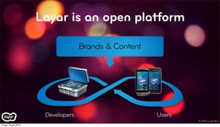 Layar Augmented Reality presentation for MIPTV Cannes | PPT | Free Download