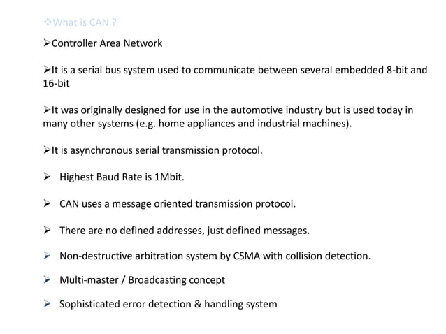 Can network development using arm cortex m3 | PPTX | Computer Networking | Computing