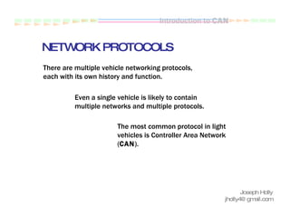 CAN Networks | PPT