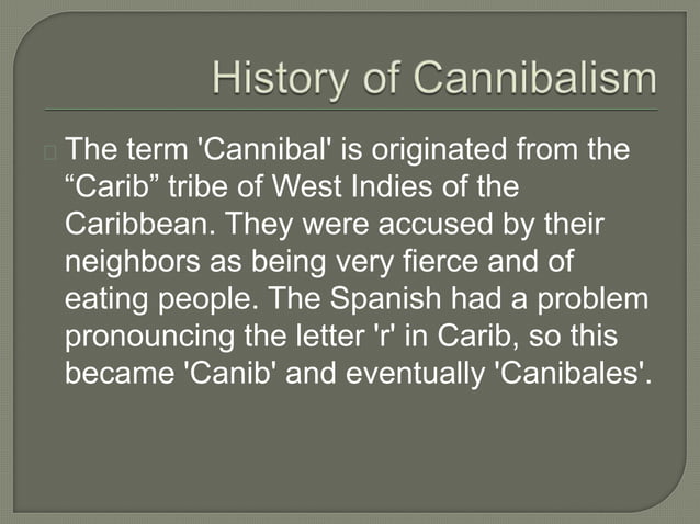 Cannibalism | PPT