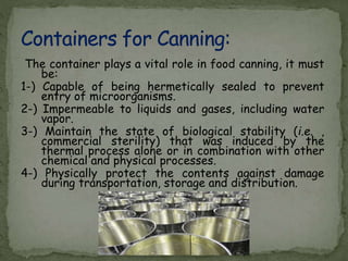 Canning | PPTX