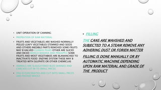 Canning in food science and technology | PPT