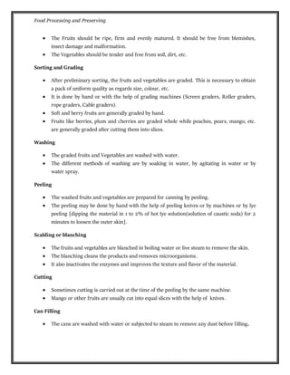 Canning | PDF