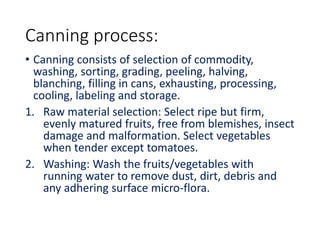 canning.pptx king iojgffghhhggggghgggggg | PPT