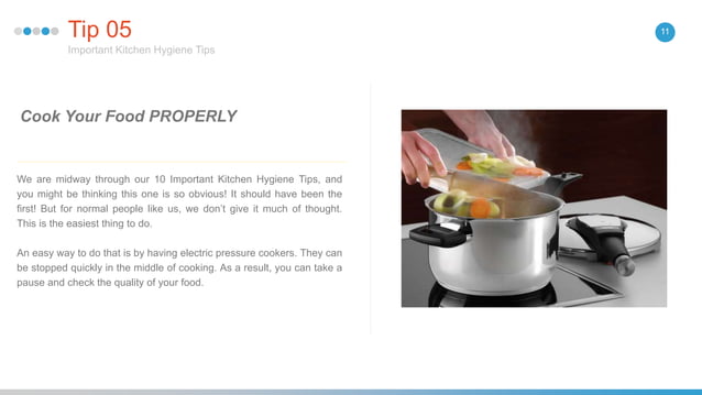 10 Important Kitchen Hygiene Tips You Can Follow! | PPT