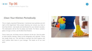 10 Important Kitchen Hygiene Tips You Can Follow! | PPT