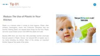 10 Important Kitchen Hygiene Tips You Can Follow! | PPT