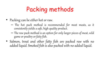 Canning fish | PPTX