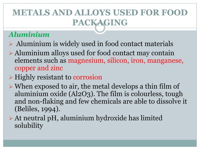 Materials for Canning and Bottling | PPTX | Chemistry | Science