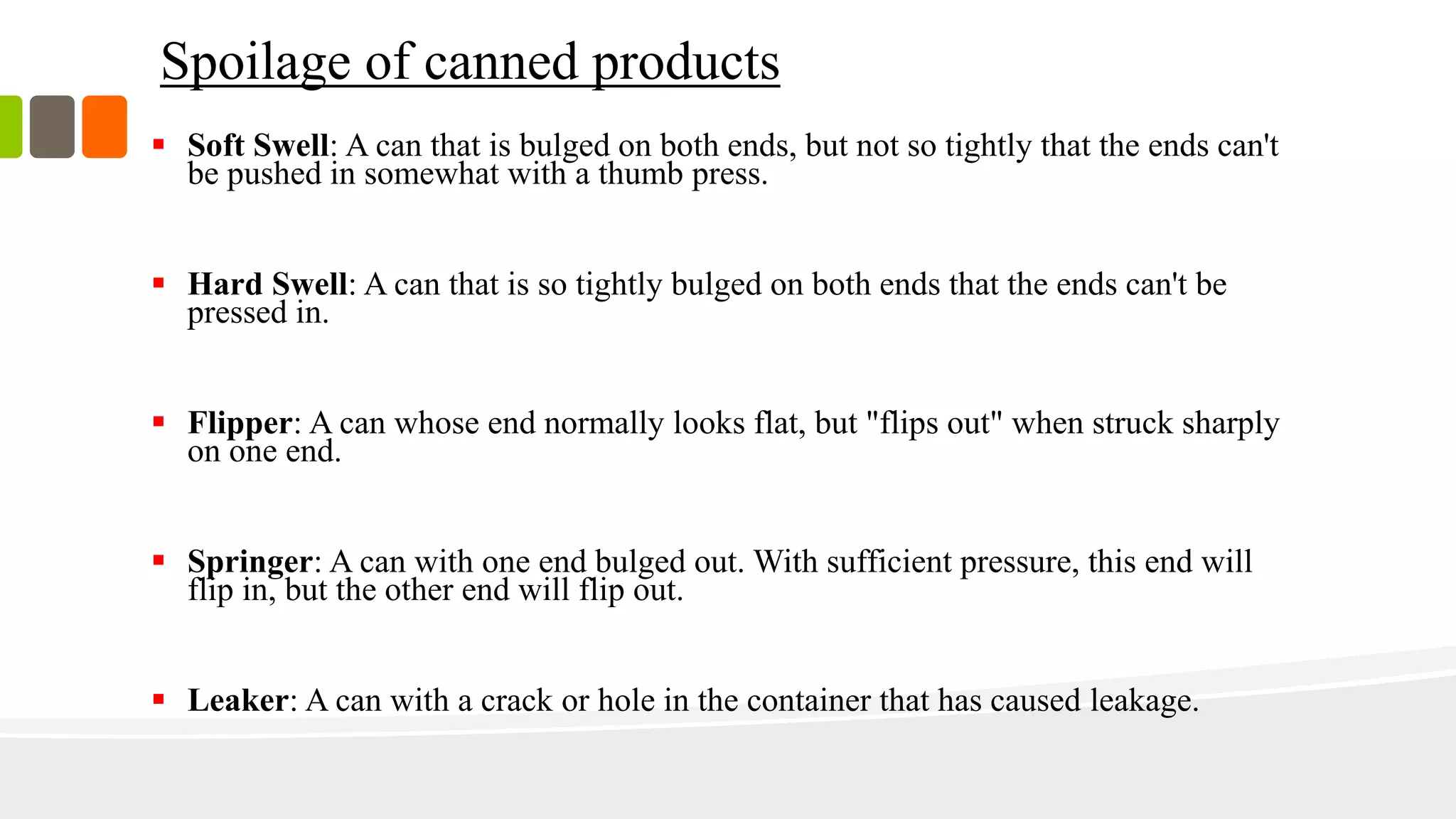 Canning of fruits & vegetables | PPTX