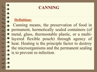 Canning ppt. | PPT