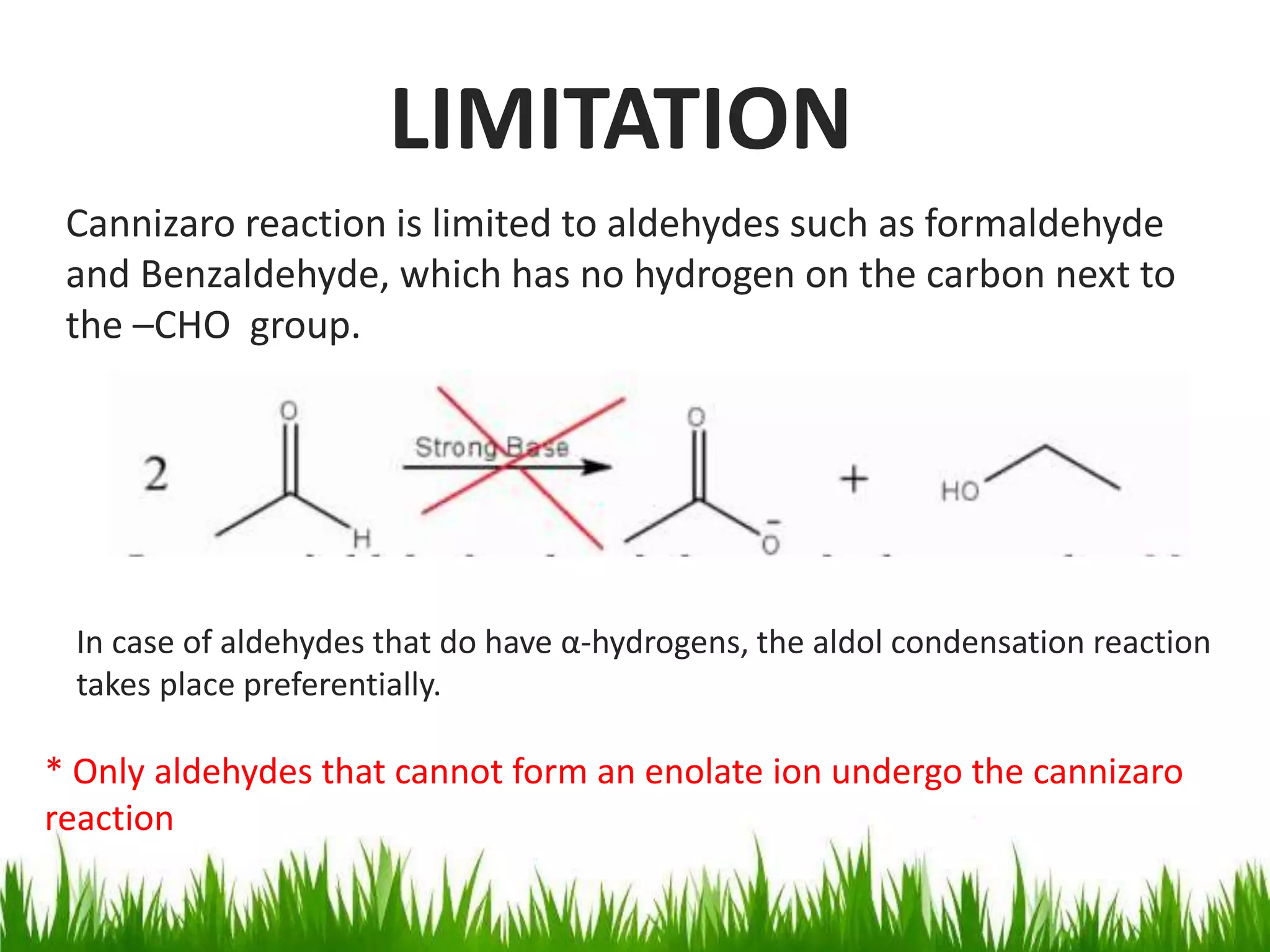 Cannizaro reaction | PPTX