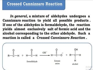 Cannizzaro reaction | PPTX