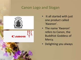 Cannon Branding | PPTX