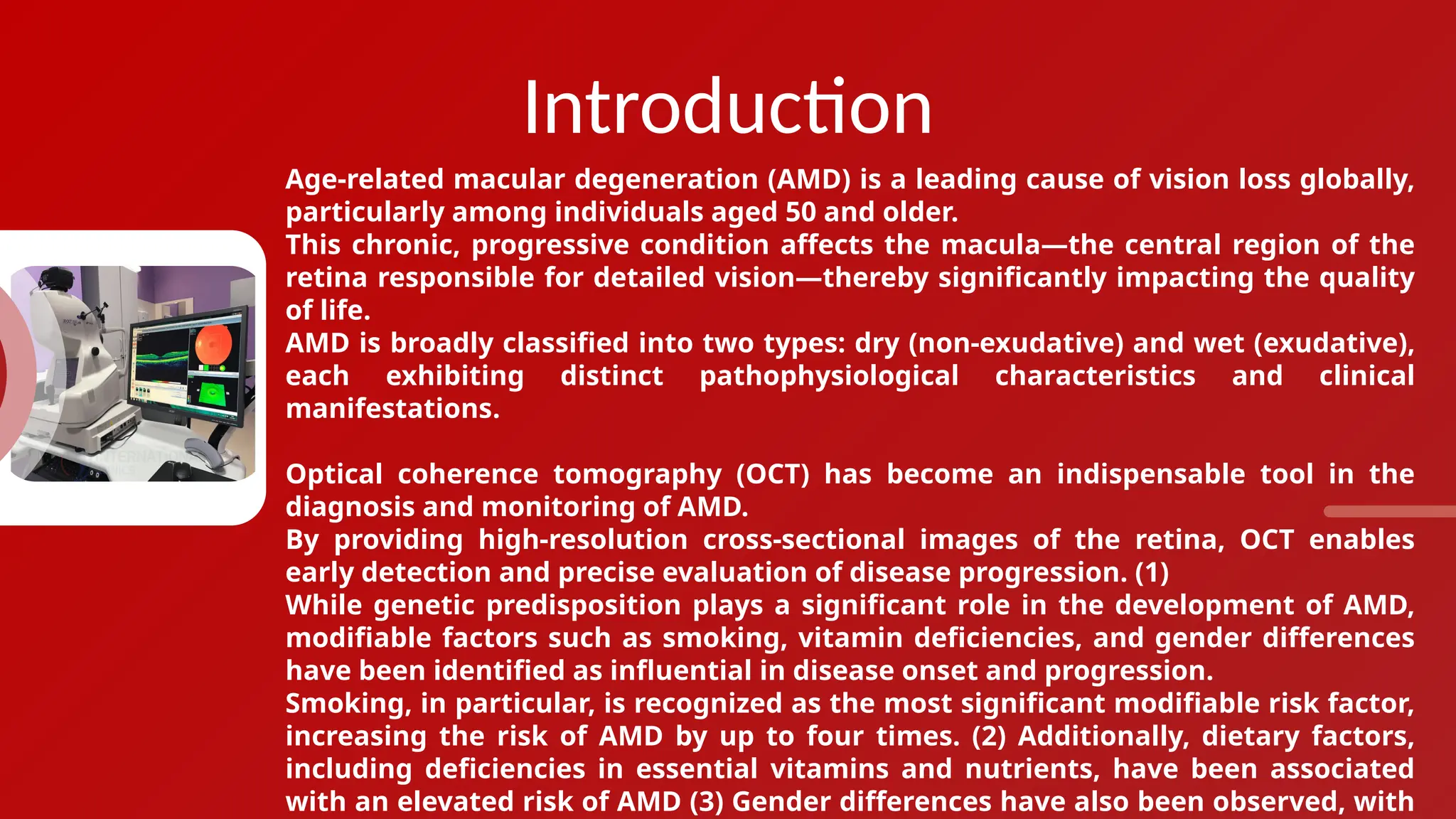 Optical Coherence Tomography with Diagnosis of AMD.PPTx