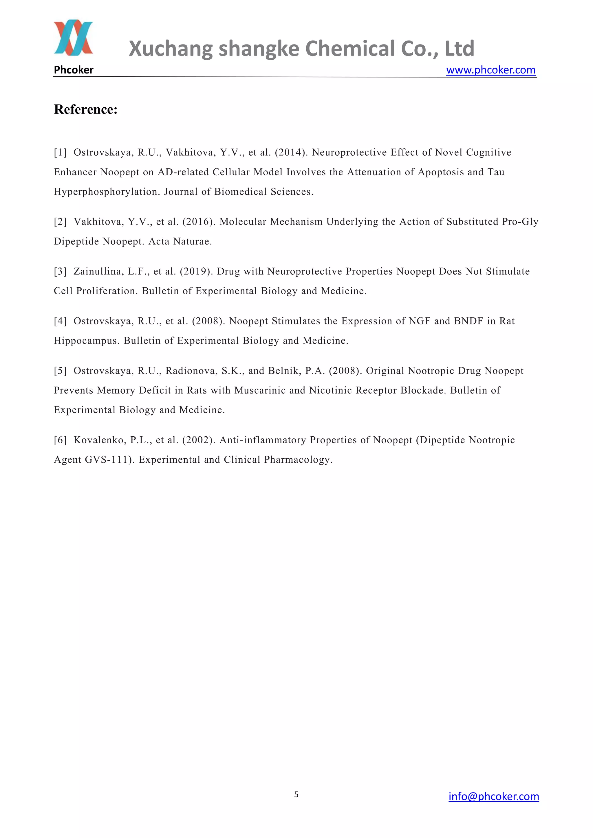 Can noopept improve cognitive performance -phcoker | PDF