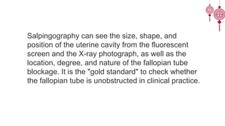 Can Normal Ovulation Indicate Your Fallopian Tubes Are Unobstructed? | PPTX