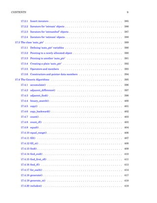 C++ annotations version | PDF