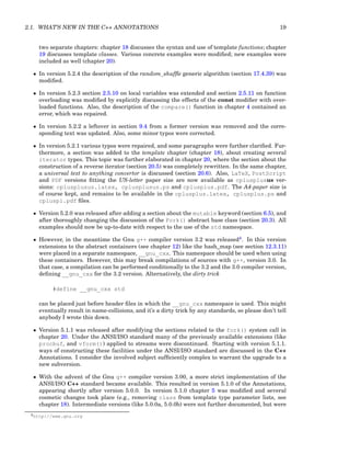 C++ annotations version | PDF