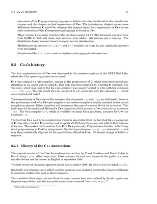 C++ annotations version | PDF