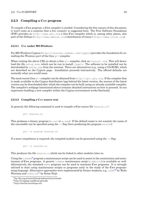 C++ annotations version | PDF