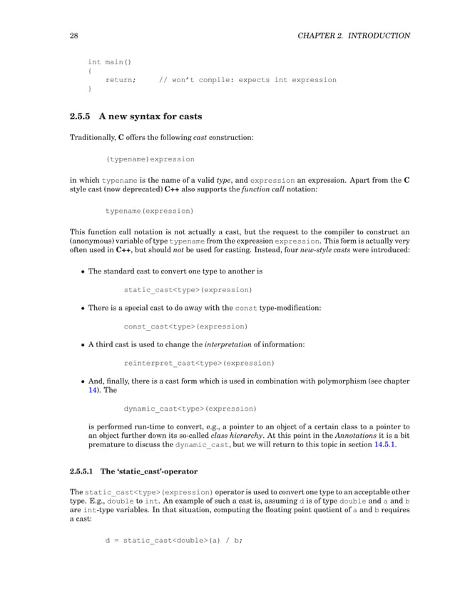 C++ annotations version | PDF