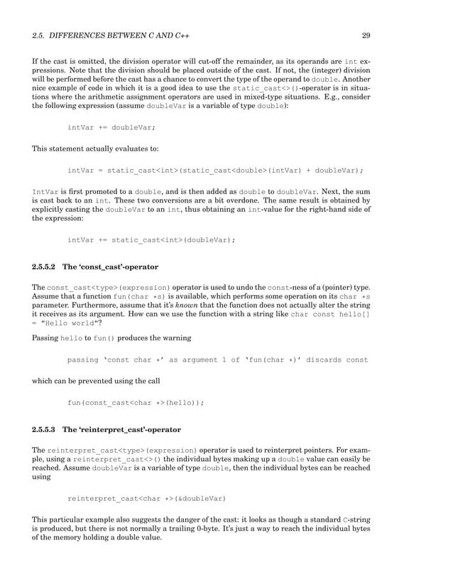 C++ annotations version | PDF