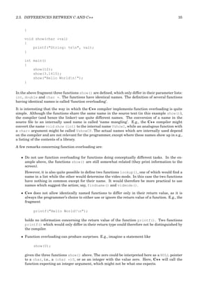 C++ annotations version | PDF
